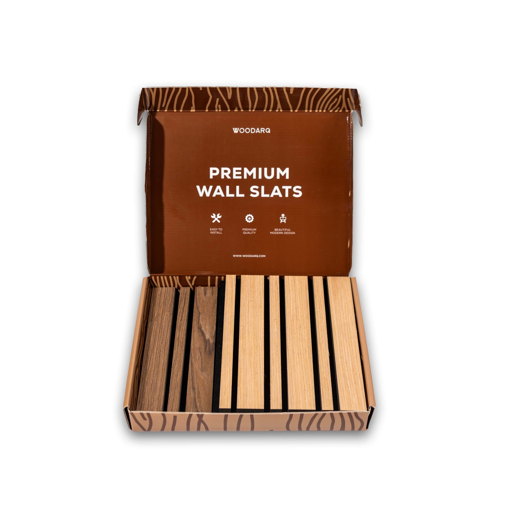 ARQ® Slimwide Panels Sample Set | Premium Wood Wall Panels